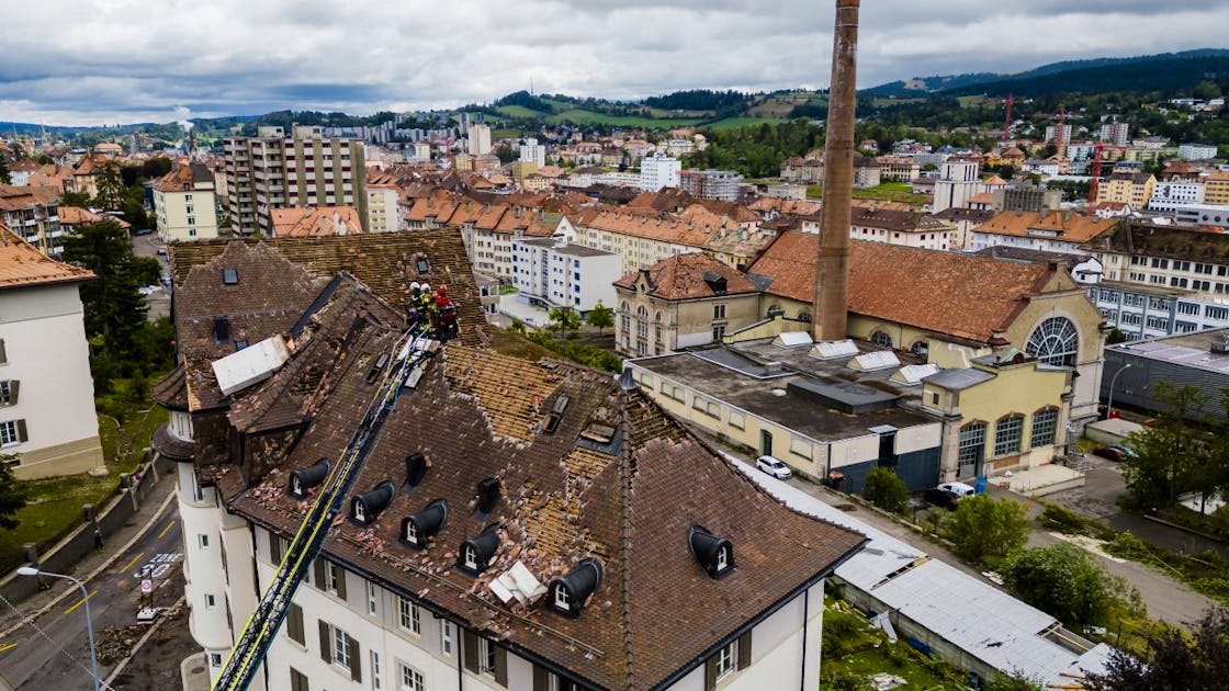 La Chaux-de-Fonds aborde la 2e semaine de travaux après la tempête ...