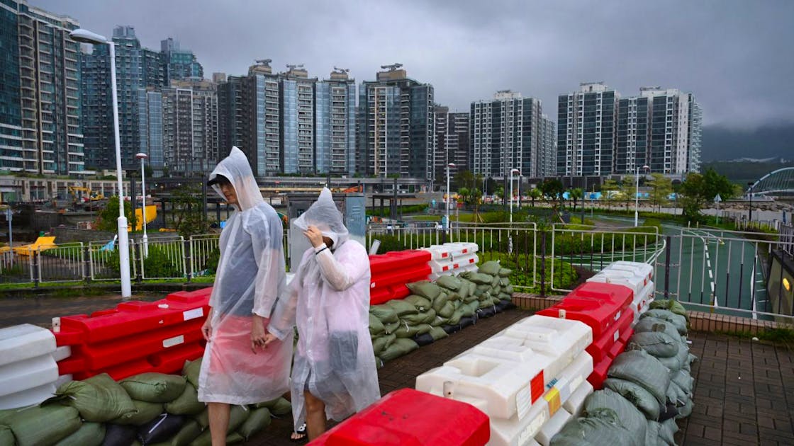 China: Hongkong kehrt nach Taifun «Saola» zur Normalität zurück | blue News