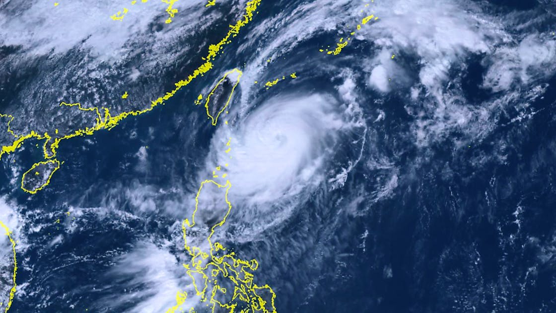 347,72 km/h!: Le typhon Koinu provoque des vents d'une force «record» à ...