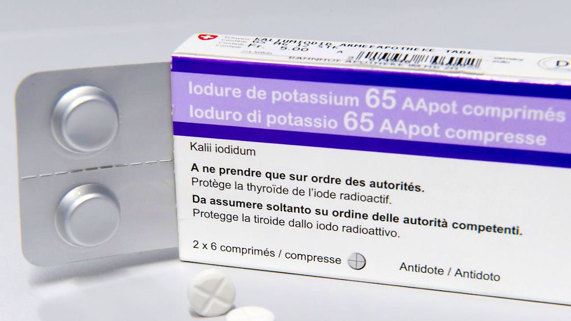 Suisse: Les comprimés d'iode remplacés auprès de la population concernée | blue News
