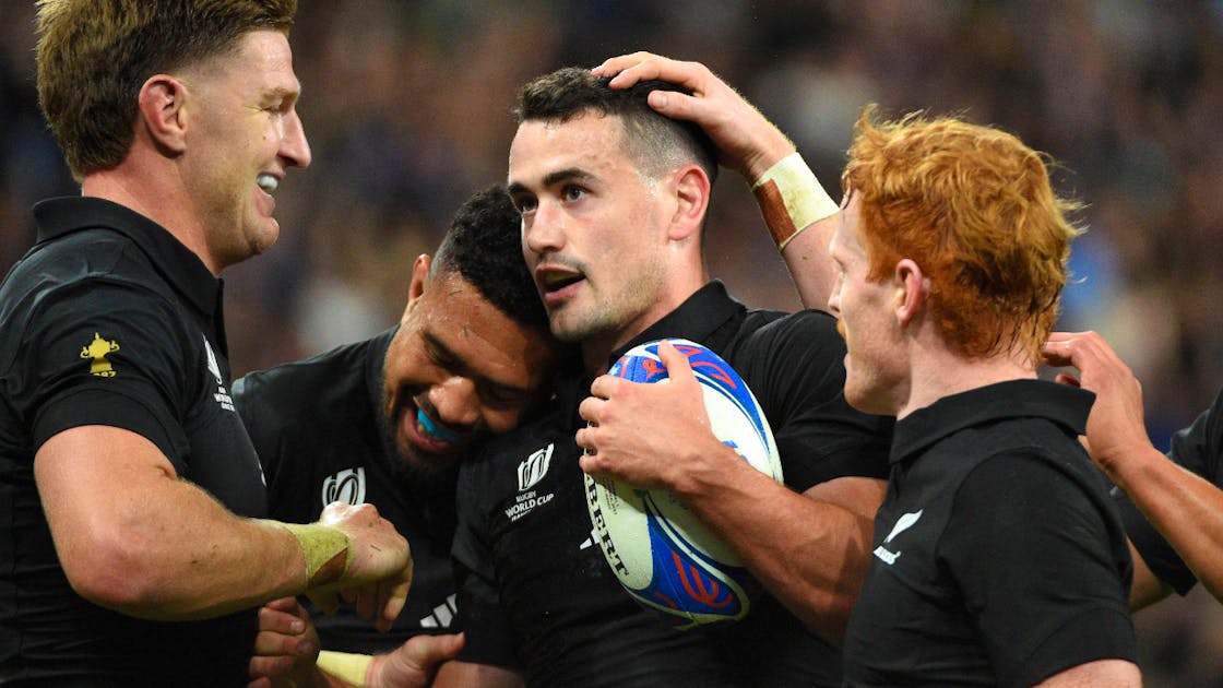Mondial de rugby: Will Jordan, la nouvelle star des All Blacks dans la ...