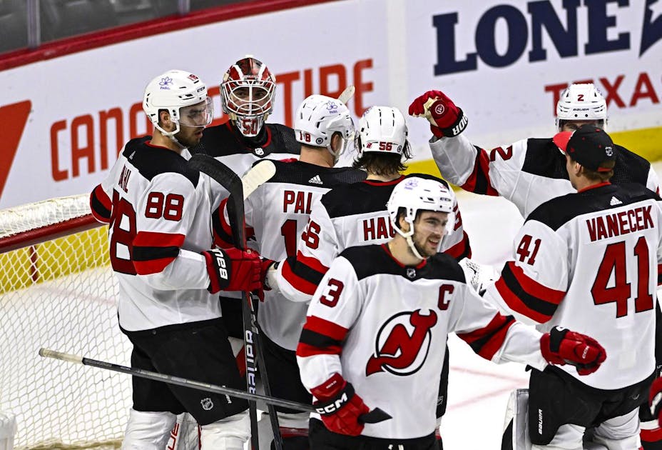 NHL: Trois victoires de suite : les Devils enclenchent la machine ...