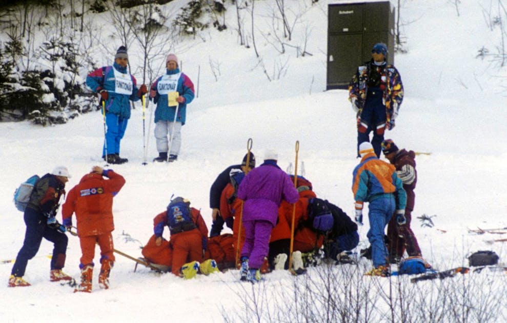 Namensgeberin der WM-Strecke: Der tödliche Sturz von Ulrike Maier vor ...