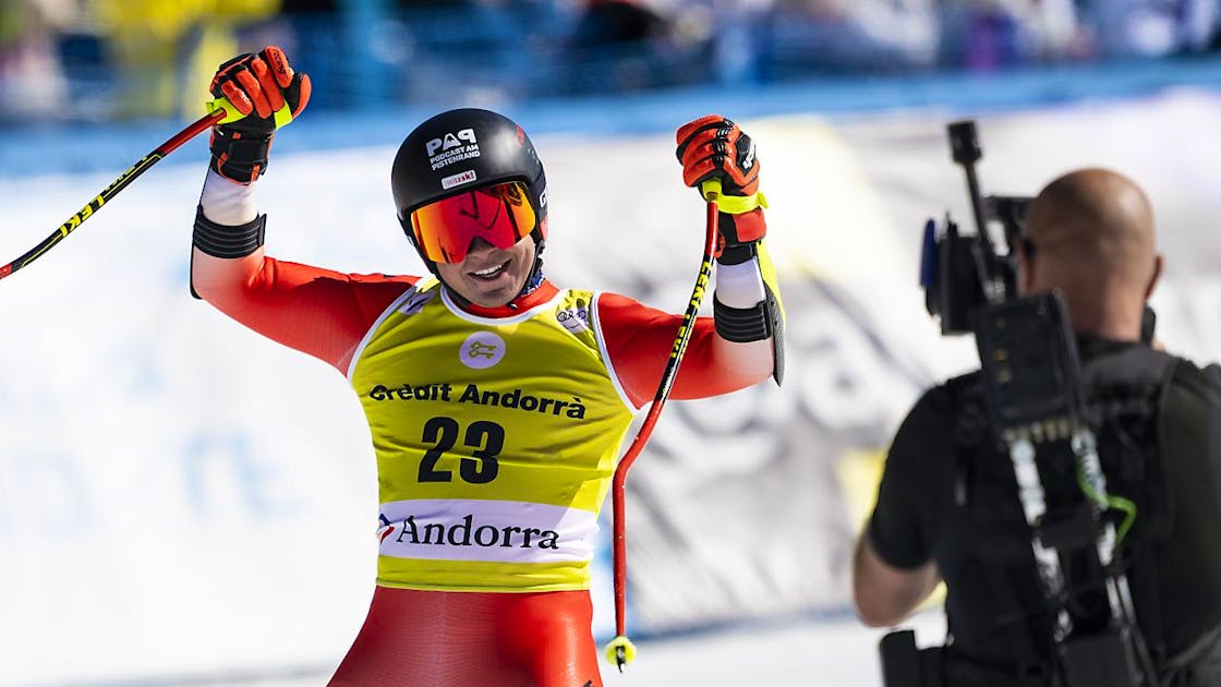 Livio Hiltbrand ist Junioren-Weltmeister in der Abfahrt | blue News