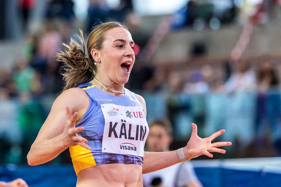 Athlétisme: Annik Kälin à... un centimètre de son record de Suisse ...