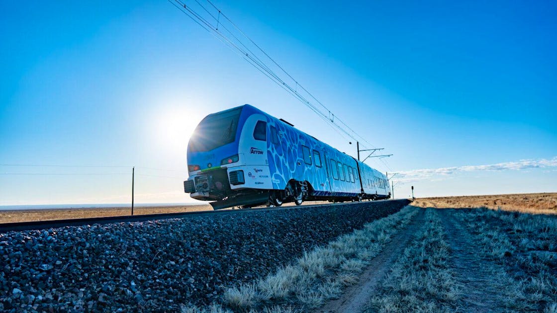Bahnverkehr: Wasserstoff-Zug aus der Schweiz stellt Weltrekord auf ...