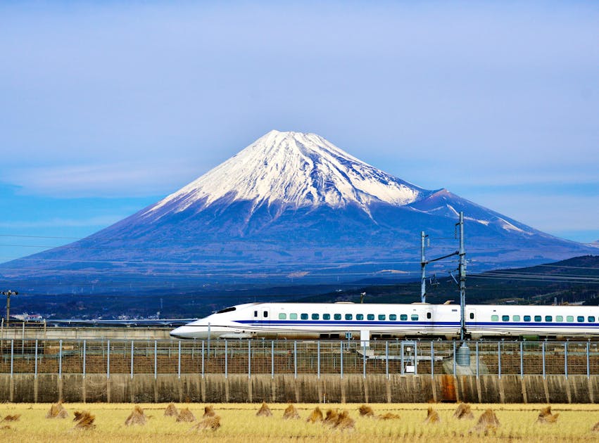 Shinkansen in Japan: Schlange an Bord bremst pünktlichsten Zug der Welt ...