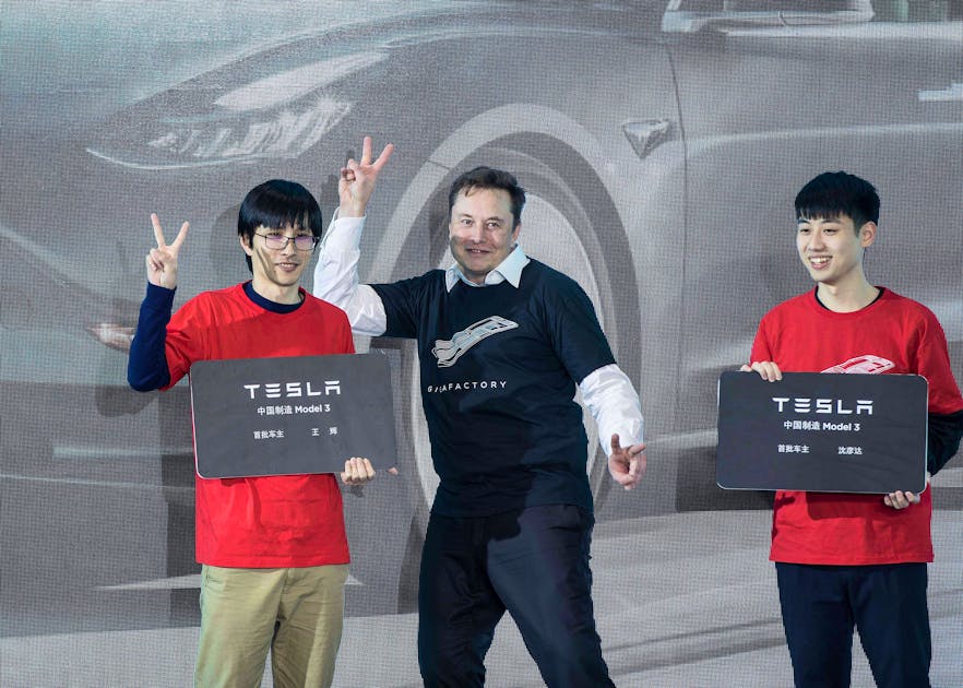 Importante coopération: Le patron de Tesla Elon Musk en visite en Chine ...