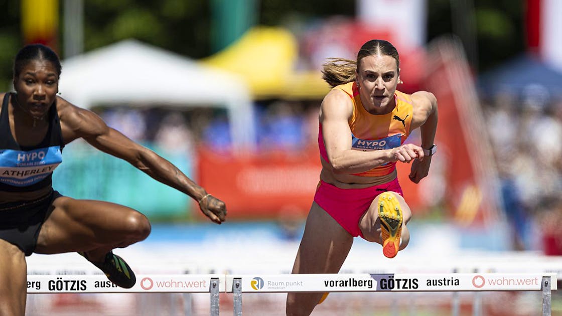 Leichtathletik: Siebenkämpferin Annik Kälin viel besser unterwegs als ...