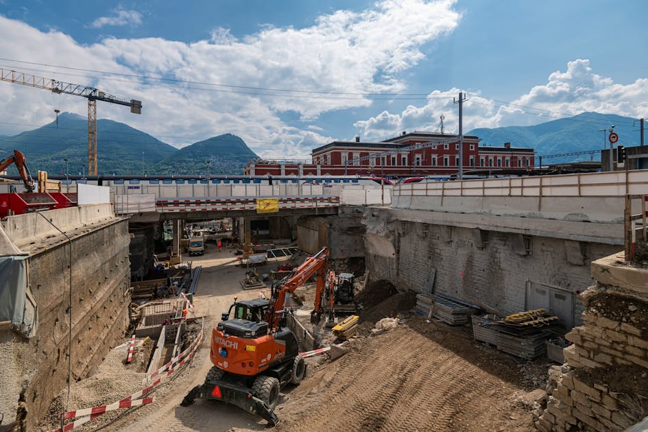 Viabilità: Nuova fase per i lavori al sottopasso FFS di Besso | blue News