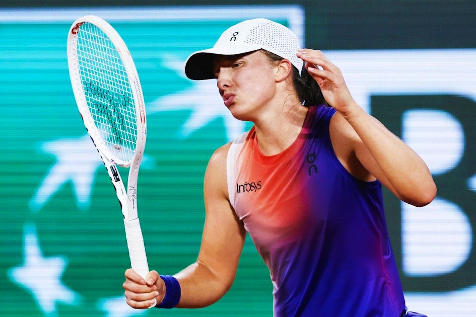 Roland-Garros: La reine Swiatek à un seul point de chuter de son trône ...