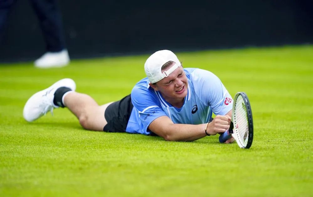 Niederlage in Nottingham: Dominic Stricker holte nach Sturz kein Game ...