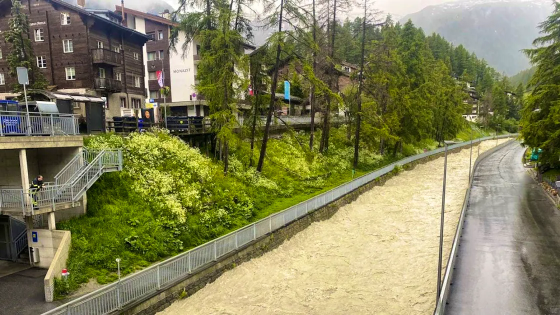 Storm: The highest amounts of precipitation were recorded in Graubünden ...