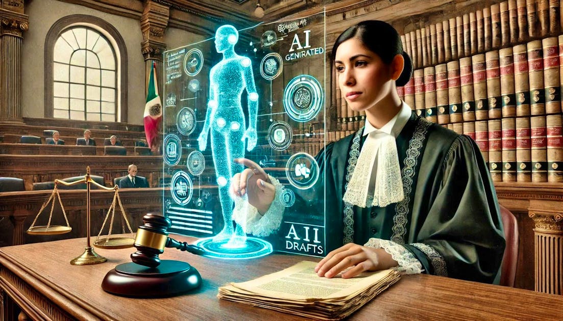 Revolution in the judiciary: Mexican judge uses AI to draft judgments ...