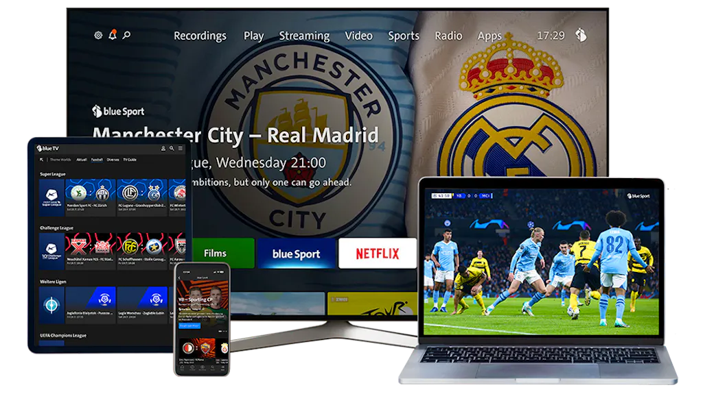 blue Sport: Watch football live