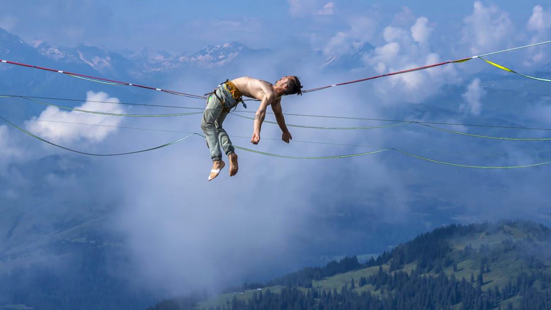 Slackline World Championships: The world's best slackliners compete in ...