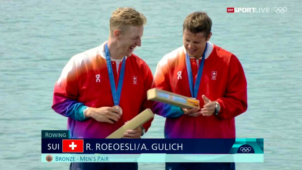 The dream comes true: Gulich/Röösli win bronze in the double sculls ...