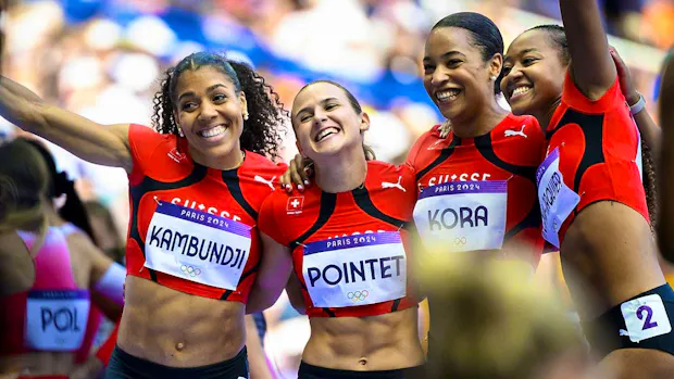 Athletics: Swiss sprint relay team confidently into the final | blue News