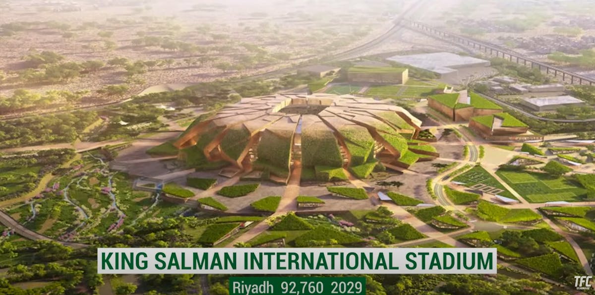 Mega buildings: Saudi Arabia is planning these gigantic stadiums for ...