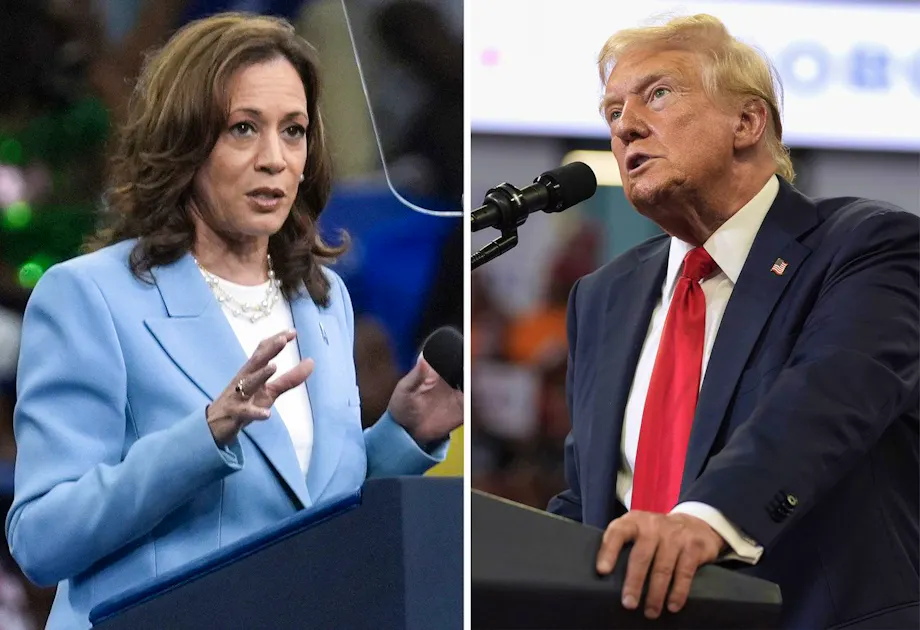Trump e Harris si scontrano sul dibattito in TV e il ritiro dall ...