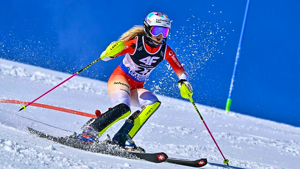 Alpine skiing: Aline Danioth back on the race track | blue News