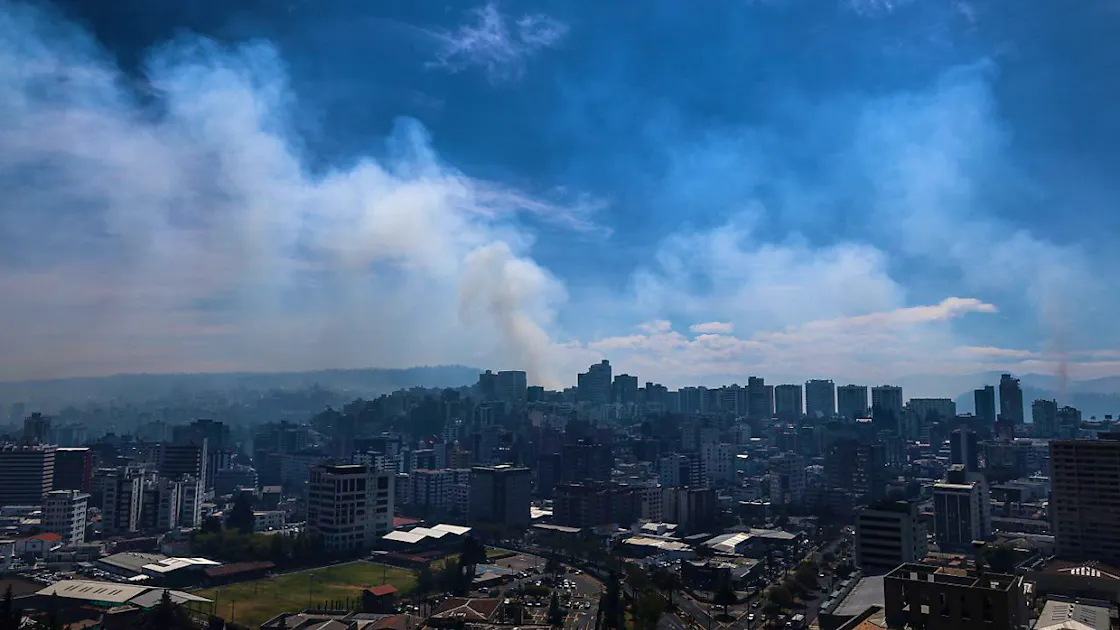 Latest news: Fierce forest fires in Ecuador's capital Quito | blue News