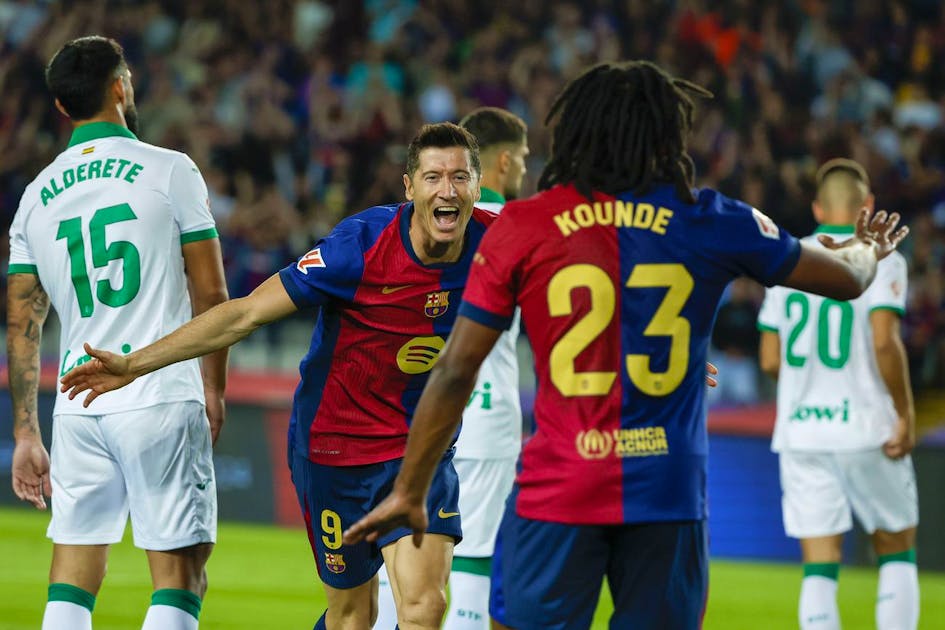 Lewandowski makes the difference: Barcelona beat Getafe and celebrate ...