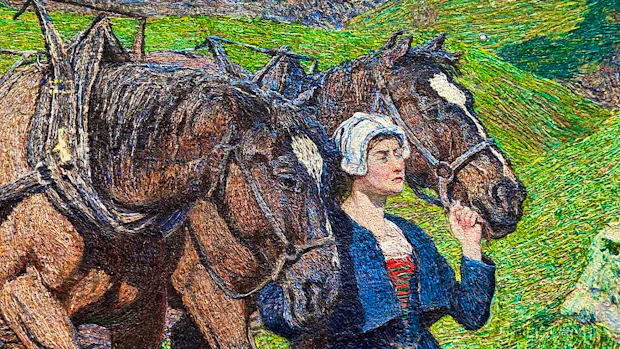 Art: The painter of the Grisons mountains Giovanni Segantini died 125 ...