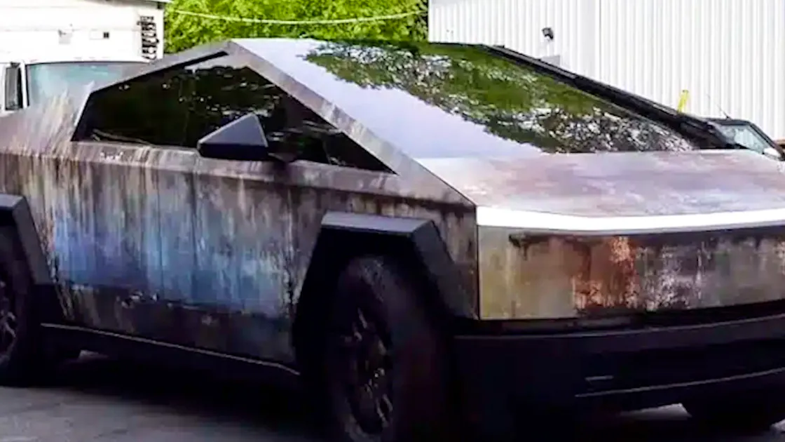 Tesla's Cybertruck: This car rusts at the first drizzle | blue News