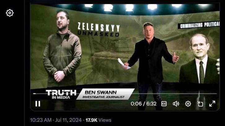 Uproar over TV lies by pro-Kremlin US journalist Ben Swann | blue News