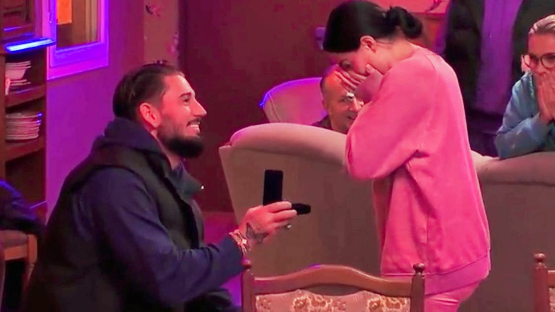 "Celebrity Big Brother": Mike proposes to Leyla - and she says yes ...