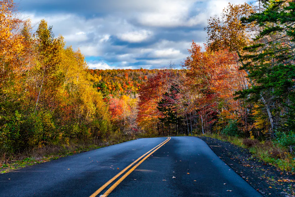Wo die Leute noch Zeit haben: So schön bunt ist Nova Scotia im Herbst ...