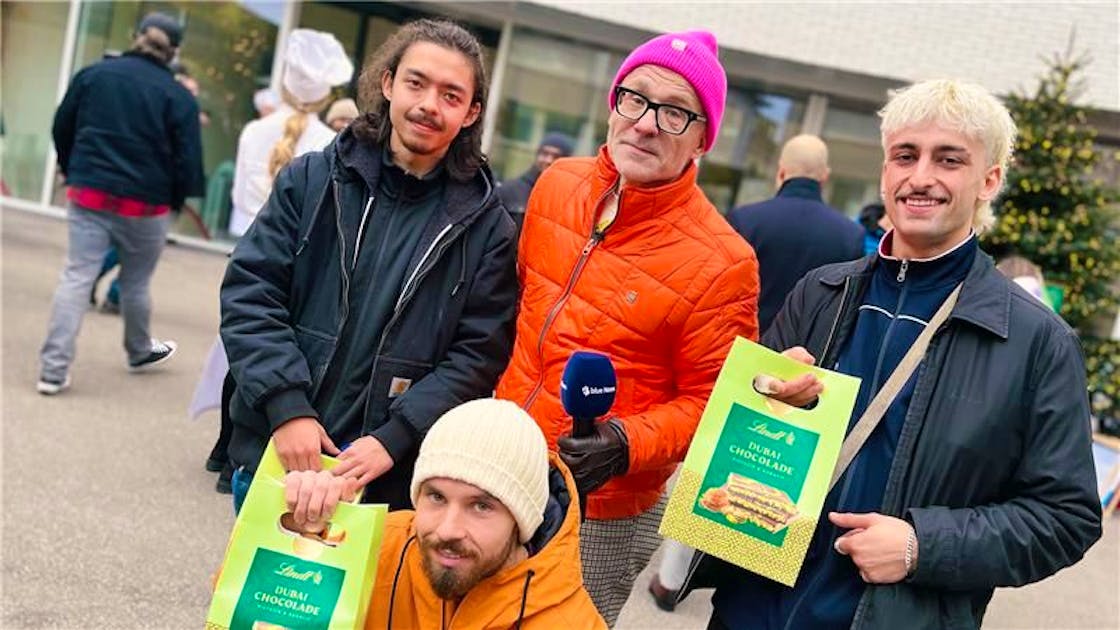 Dubai-Schokolade: Schlange stehen ab halb zwei Uhr morgens – für eine ...