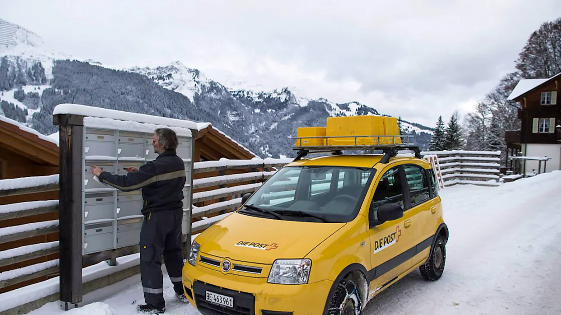 Snowfall: Swiss Post is currently unable to guarantee collection and ...