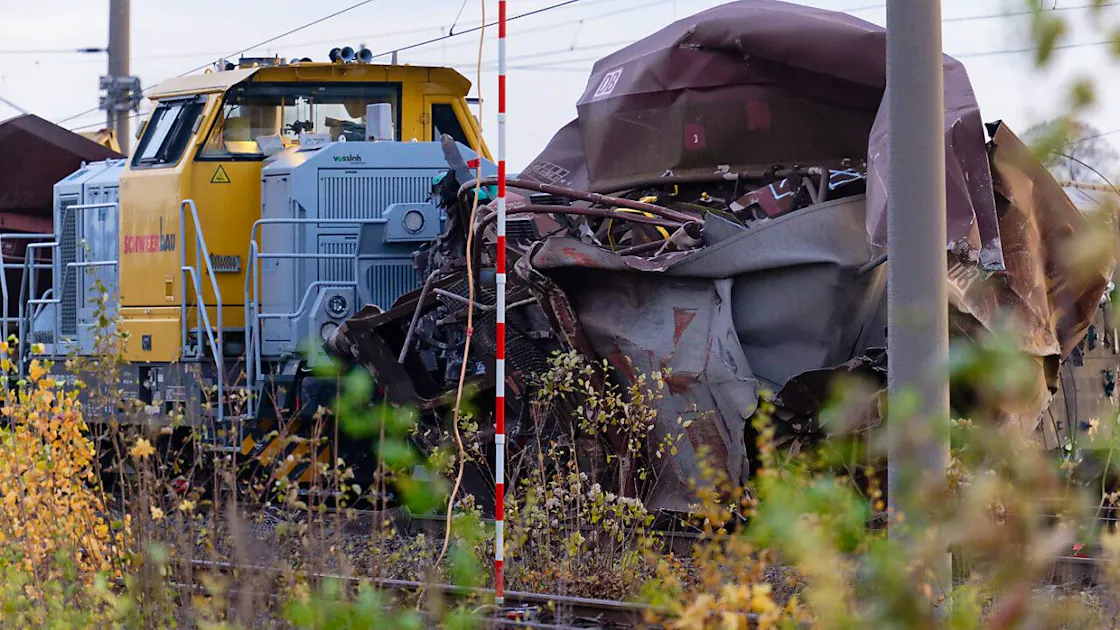 Latest news: Freight train accident in Germany: railroad line closed ...