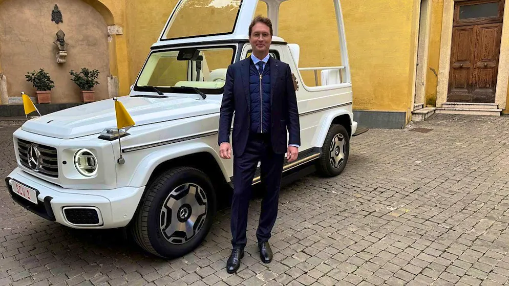 Germany: New papamobile: Pope switches to electric | blue News