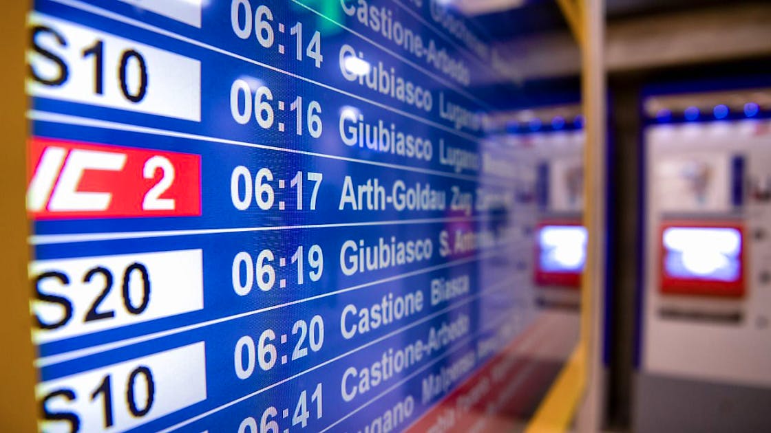 Timetable change: Change to new SBB timetable went smoothly | blue News