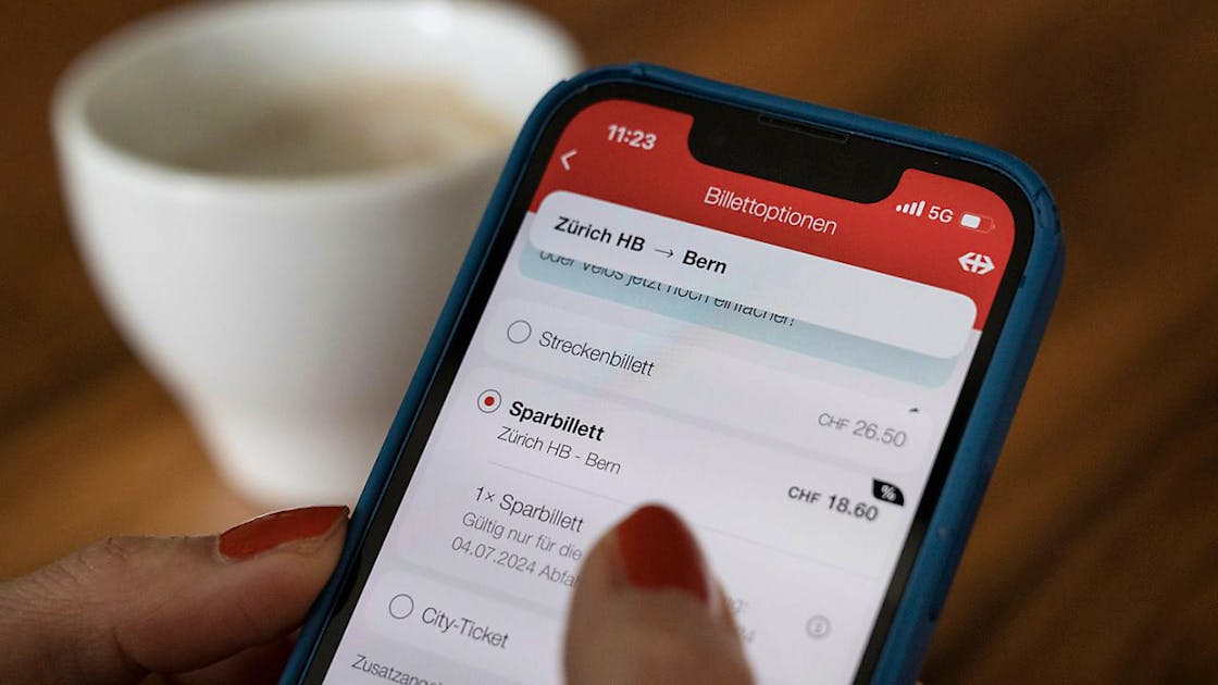 Bahnverkehr: Ticketkäufe und Fahrpläne in SBB-App nach Störung wieder ...