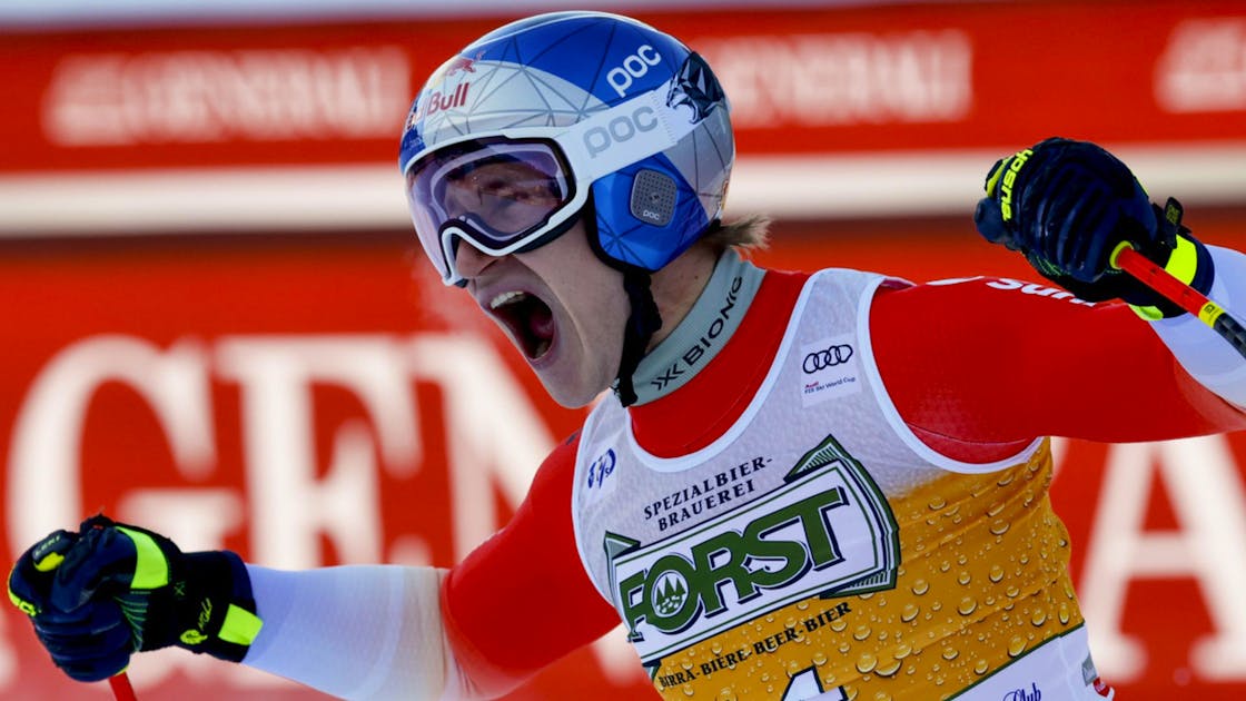 Schweizer Doppelsieg: Odermatt feiert in Gröden-Abfahrt historischen Sieg – Von Allmen wird ...