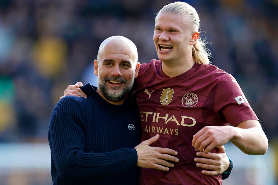 Has the City coach blabbed?: Erling Haaland has become a dad - says Pep ...
