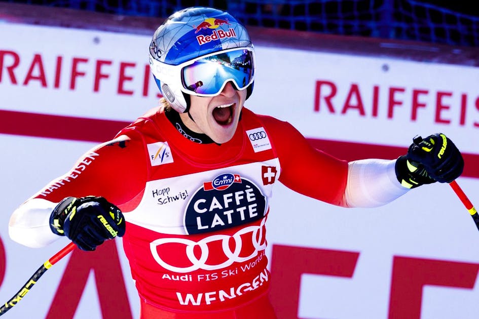 Schweizer Fest in der Lauberhorn-Abfahrt: Odermatt und von Allmen holen den vierten Schweizer ...