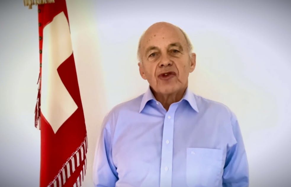 Ueli Maurer appears at an AfD event - and supports Weidel | blue News