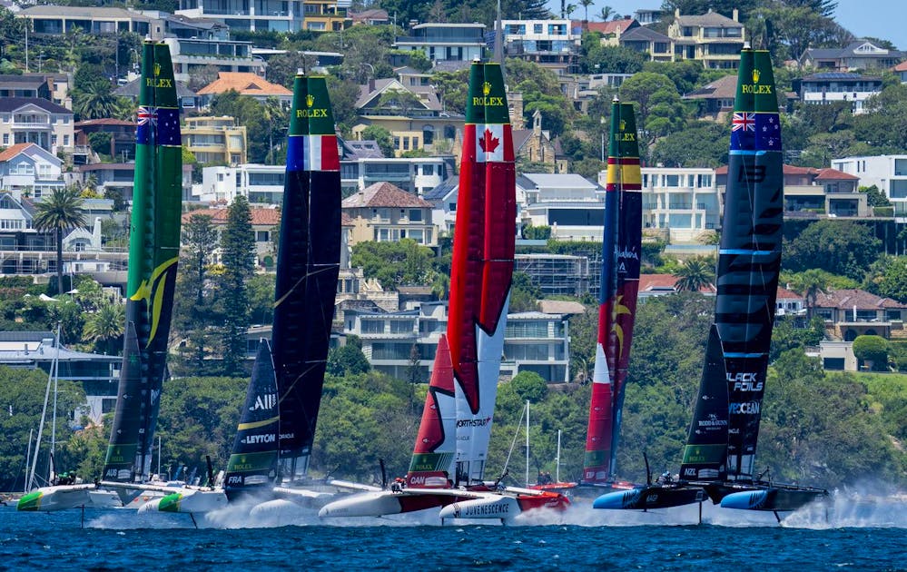 SailGP: The Swiss take 7th place in the overall standings | blue News