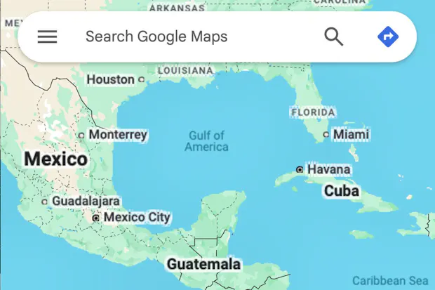 Il Golfo del Messico ha cambiato nome, ecco perché Google Maps ha ...