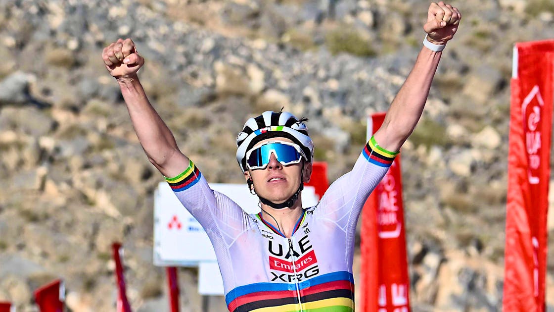 UAE Tour: Tadej Pogacar décroche avec brio son premier succès de l ...