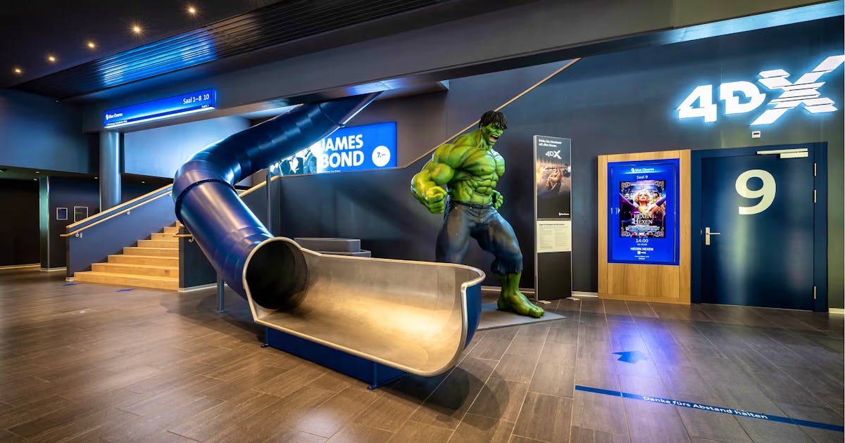 Cinedome Abtwil: Cinema with VIP & 4DX | blue cinema