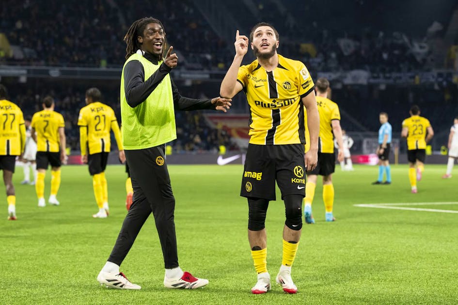 Hajdam the only scorer: YB beat Lugano and are now only five points ...