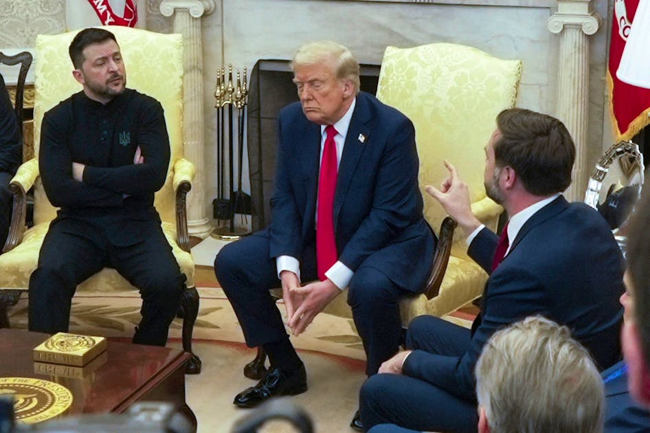 So reagieren die US-Medien auf den Eklat im Weissen Haus | blue News