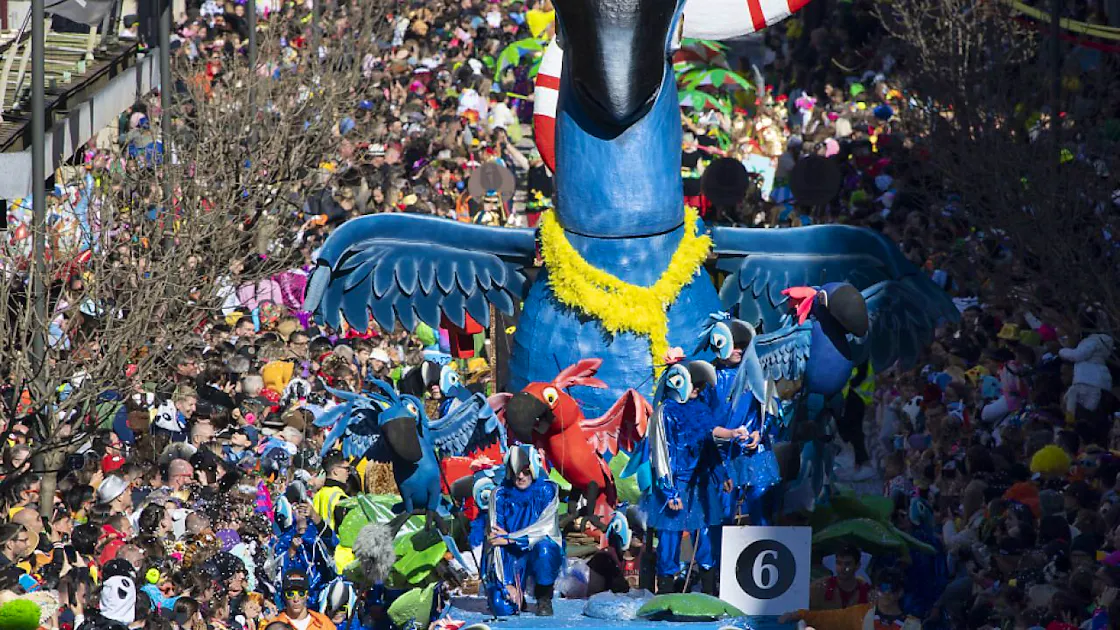 Customs: Over 40,000 people at the carnival parade in Bellinzona | blue ...
