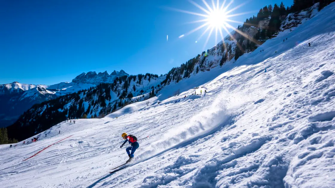 Ski touring race: Bronze for the Swiss duo | blue News
